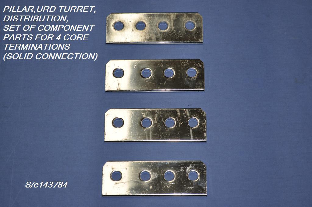 PANEL,PWR DIST,PILLAR,4C TERMN,SET