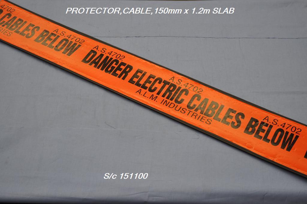PROTECTOR,CABLE,COVER,SLAB,150x1200mm