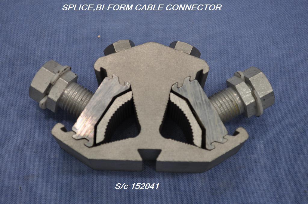 SPLICE,COND,BI-FORM,M8 S/S HEX HD