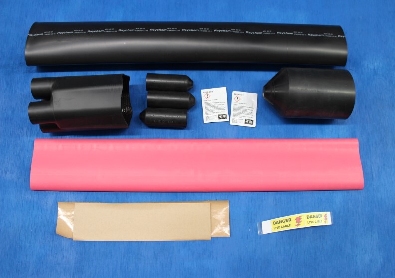 PARTS KIT,HEATSHRINK,POT END,240-300mm²