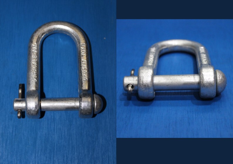SHACKLE,TYPE D,16mm,70KN SWL,AS 1154